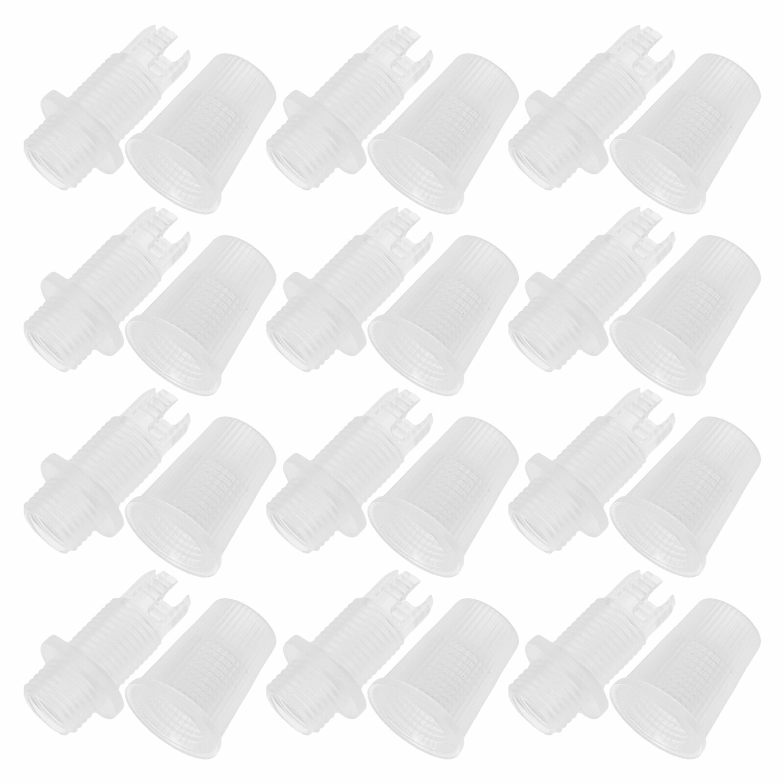 Пластиковые проволочные зажимы, проволочные зажимы, проволочные зажимы с защитой от выдергивания, аксессуары для подвесных светильников (прозрачные) 20 шт.