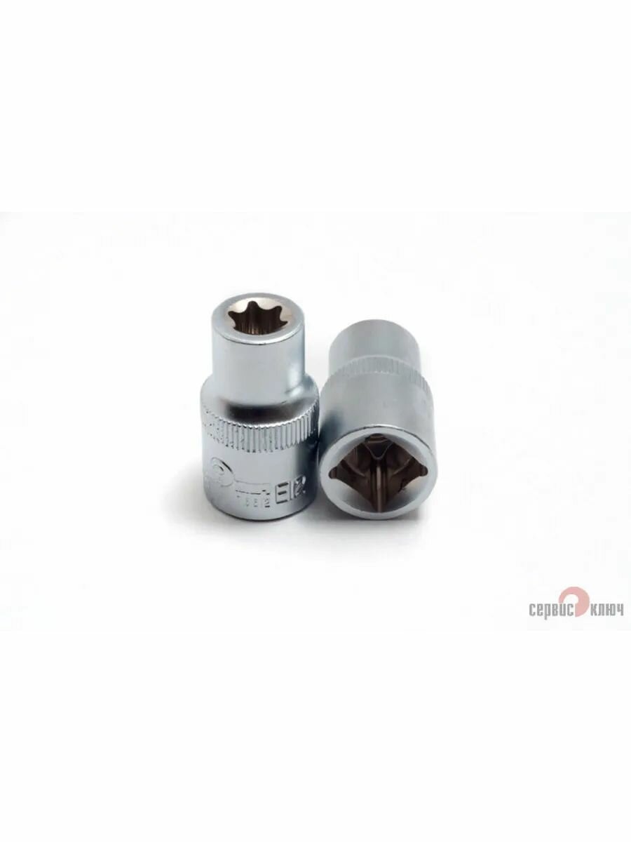Торцевая головка TORX (звездочка) 1/2" Е12 (38мм) сервис ключ 76612