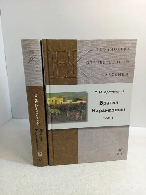 Братья Карамазовы. В 2 томах (комплект из 2 книг)