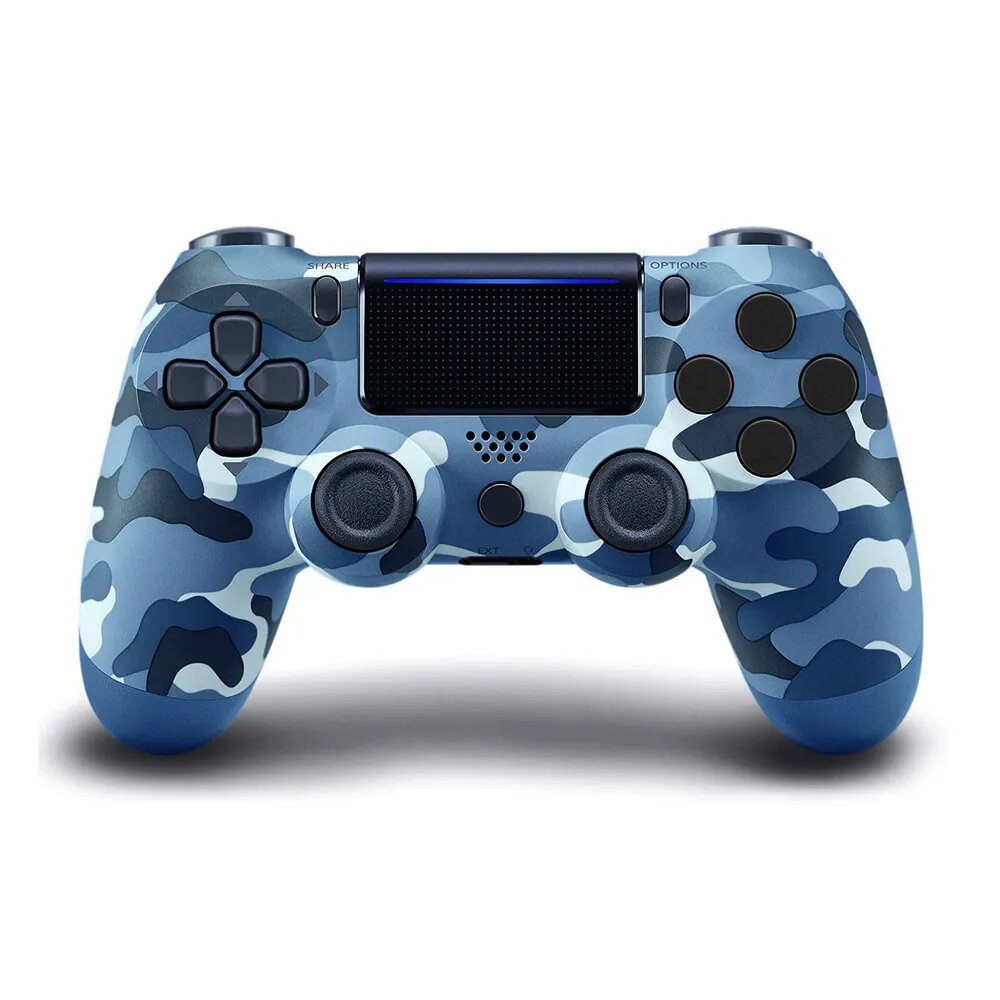 Беспроводной контроллер для PS4 с двойной вибрацией и шестиосевым гироскопом, Bluetooth-компatible, P4 контроллер