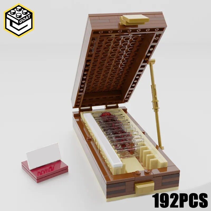 Игрушки MOC Коробка трофеев Декстера Моргана Строительная модель