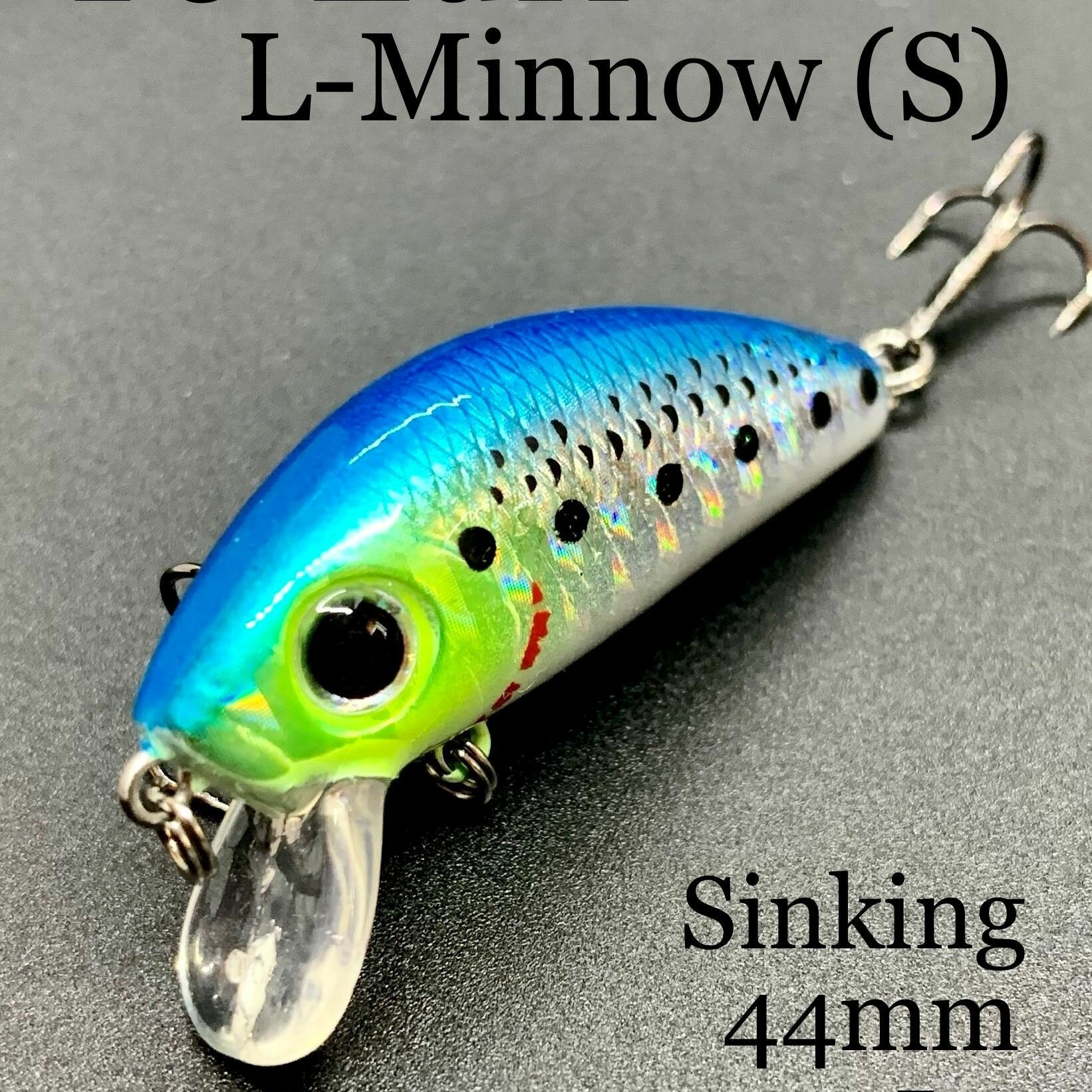 Воблер L-minnow для рыбалки минноу 44 мм для спиннинга, твичинга на окунь, щуку, голавль, форель, хариус/ юзури минноу