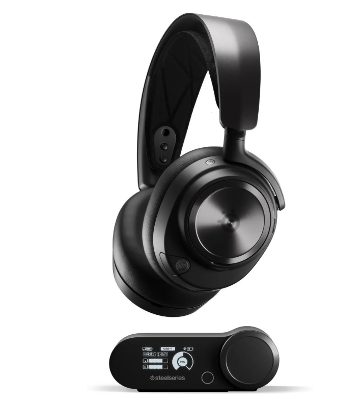 Игровые наушники SteelSeries Arctis Nova Pro Wireless (PC, PlayStation), черный