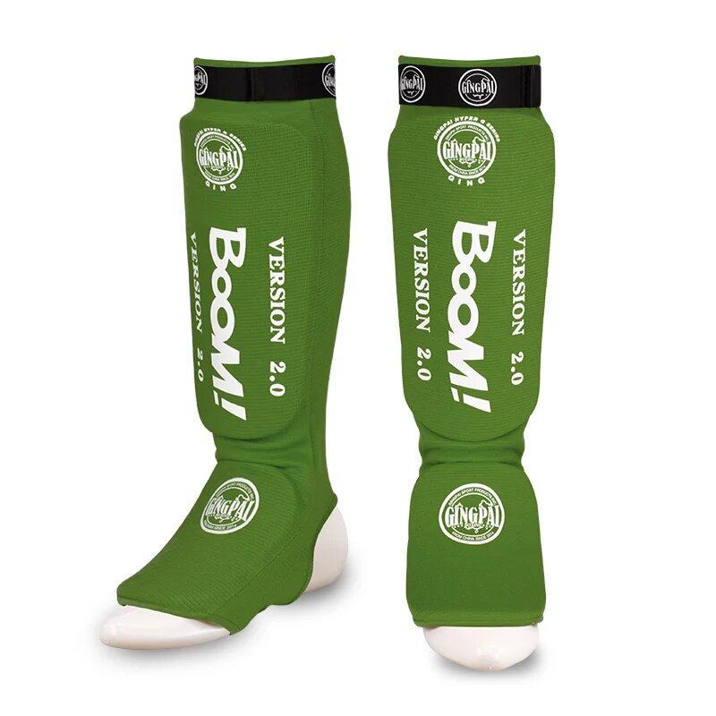 Защита голени GINGPAI BOOM! 2.0, Green, M