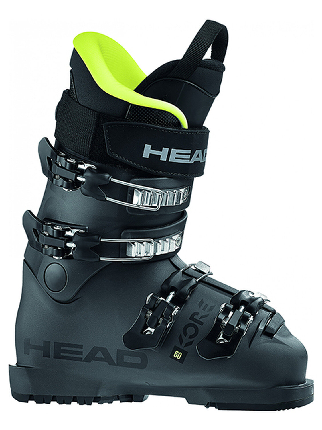 Горнолыжные ботинки Head Kore 60 Anthracite 23/24 , для детей , серый