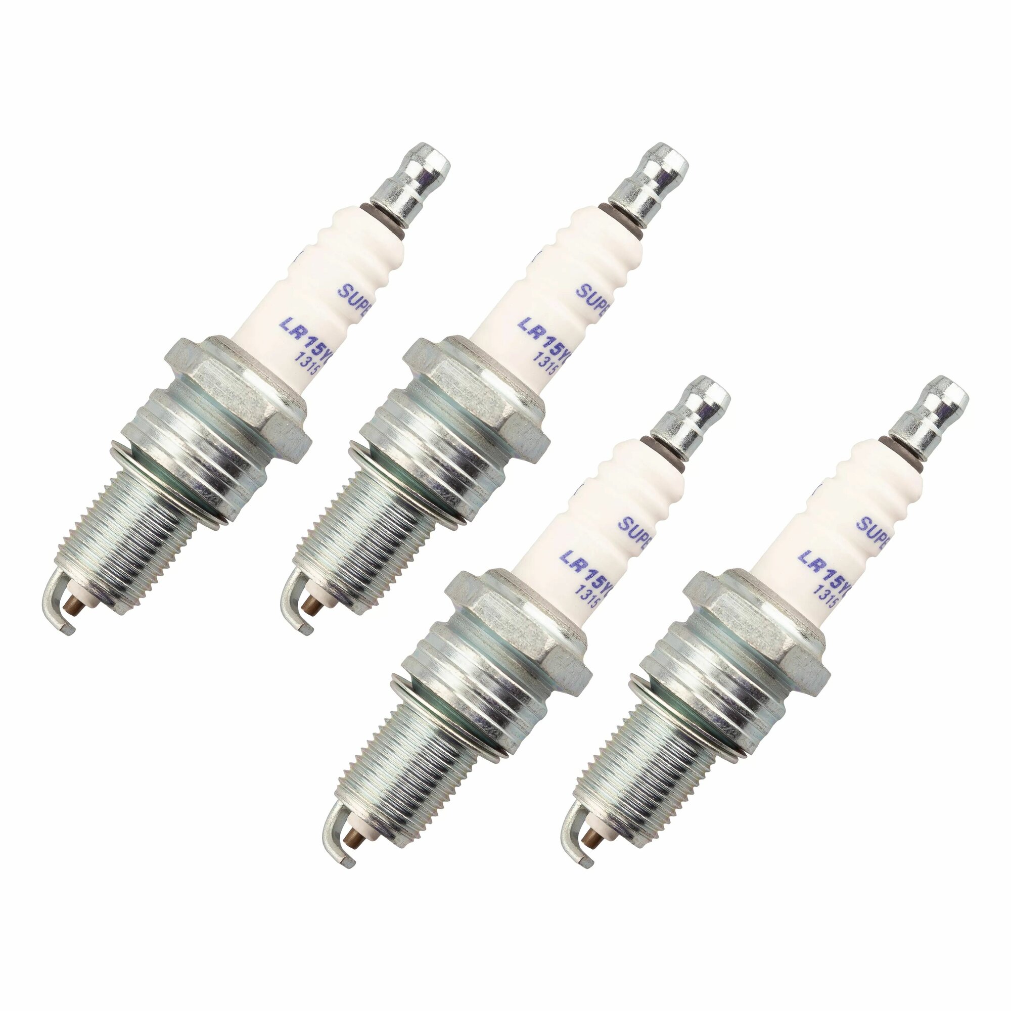 Свеча зажигания ВАЗ 2108 10,1118,2123,2190 инжектор 8кл. Brisk LR15YC 1 Super R (4шт) в блистере