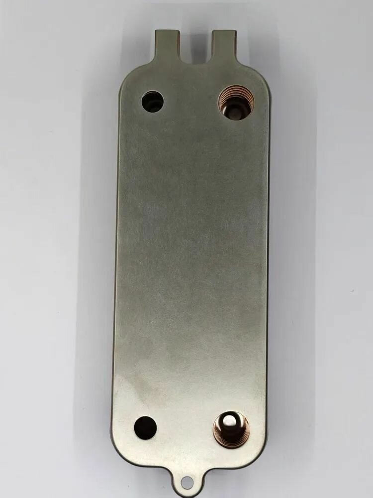 Теплообменник вторичный 16 пластин для Bosch Gaz 6000 W 24C, Buderus Logamax U072-24K (87186446250)