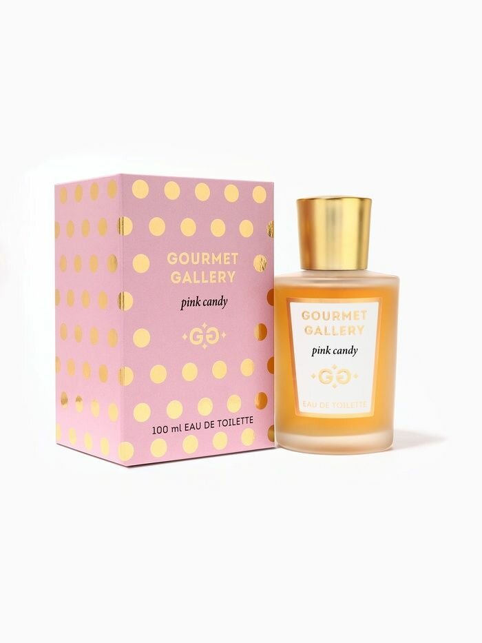 Туалетная вода Delta Parfum Gourmet Gallery Pink Candy, женская, объем 100 мл