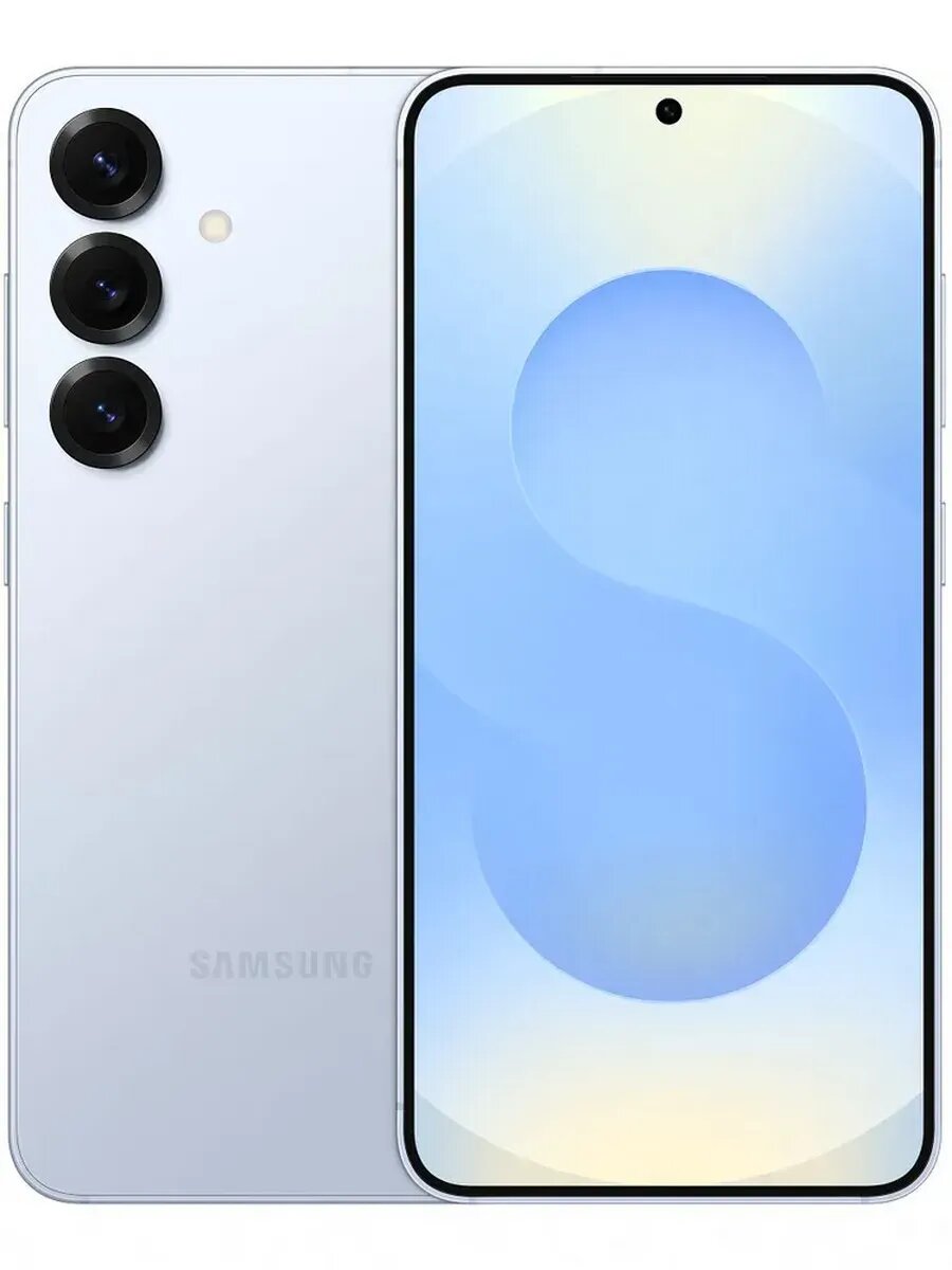 Смартфон Samsung Galaxy S25 SM-S931B (SM-S931BLBQCAU) голубой 512Gb/12Gb