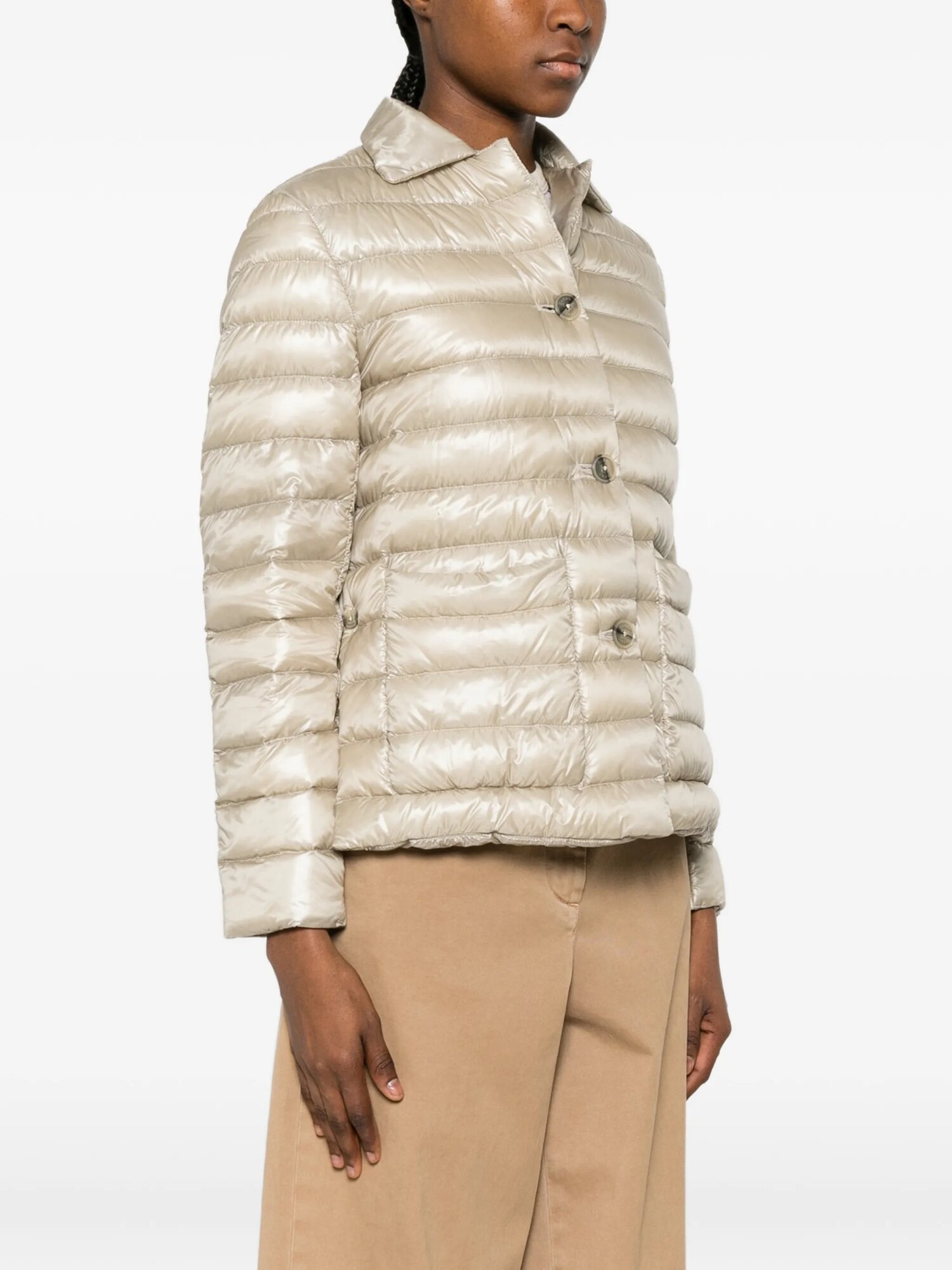 Куртка Herno Quilted button-up jacket, размер 40 — фото 1