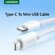 Кабель UGREEN USB Type C - Mini USB 1,5 м для APPLE iPad, Macbook