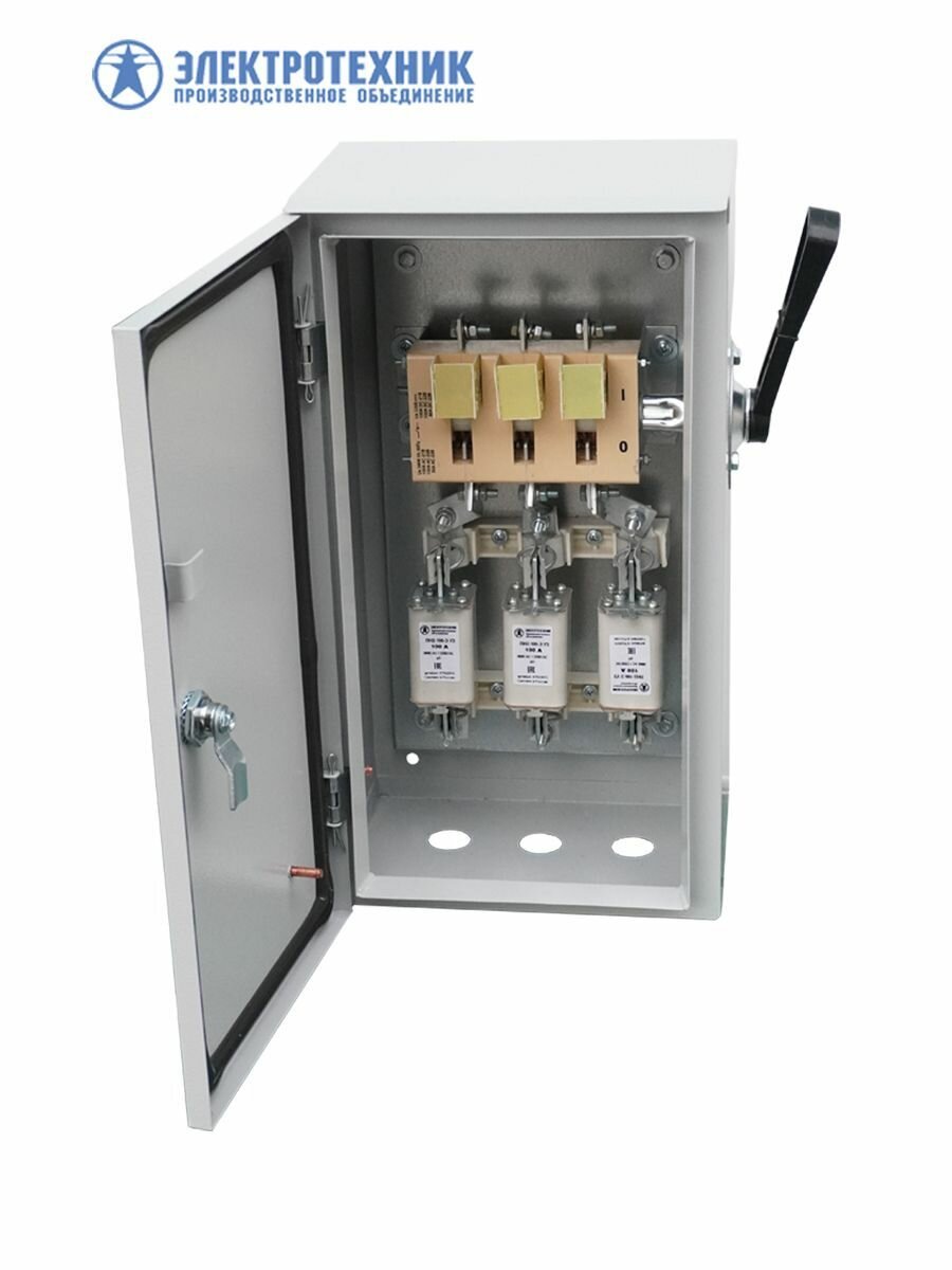 Силовой ящик ЯВЗ-31-IP54 УХЛ2, 100А, с ПН-2 100А ET529123 Электротехник