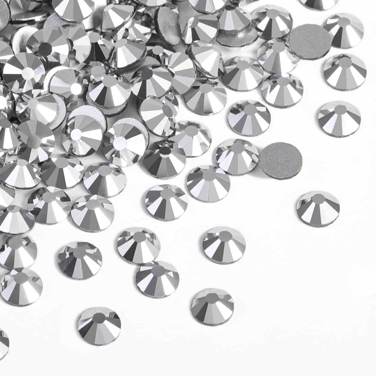 Стразы серебряные Mine Silver SS16 3.8mm 1440шт