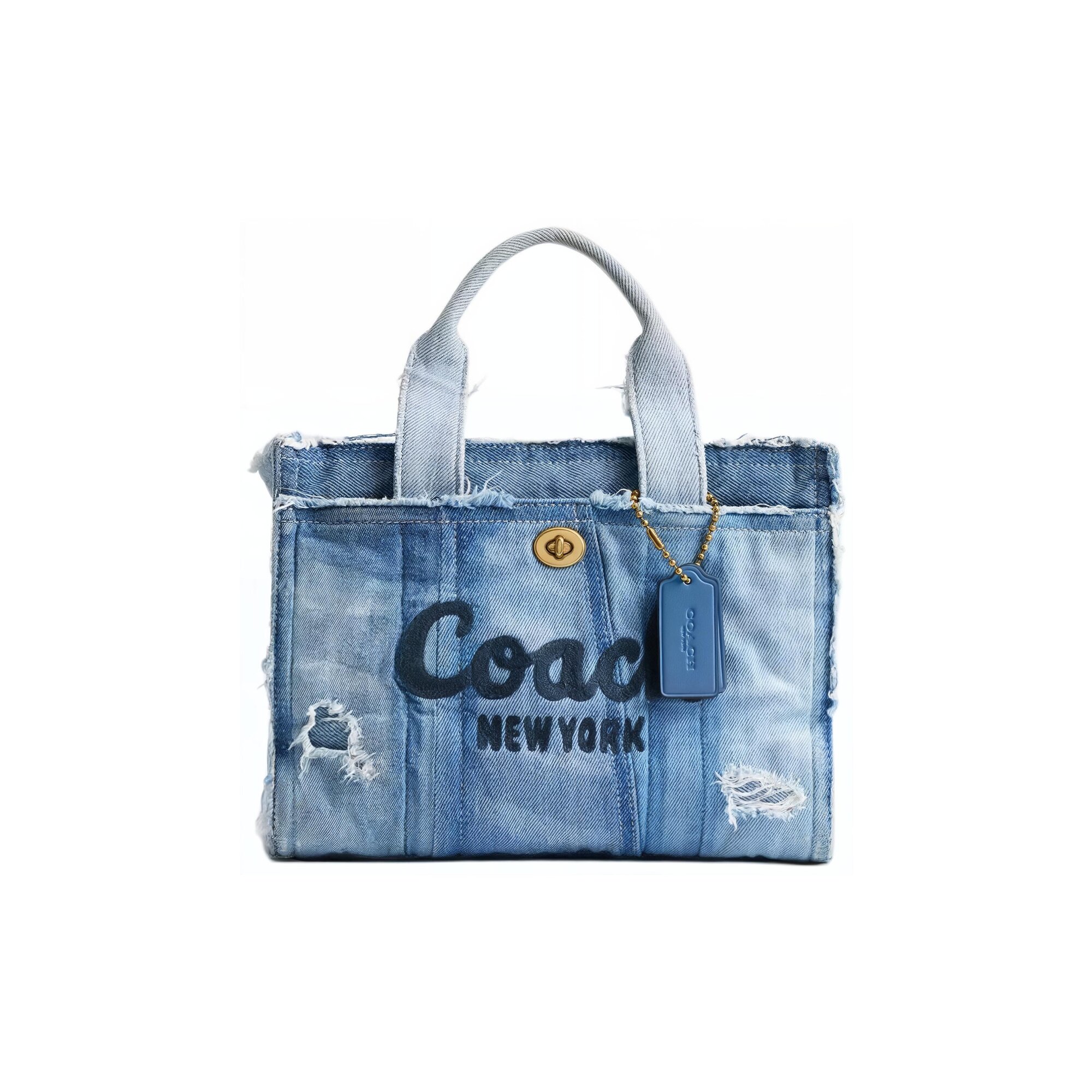 Сумка Coach Cargo, фактура пэчворк — фото 1