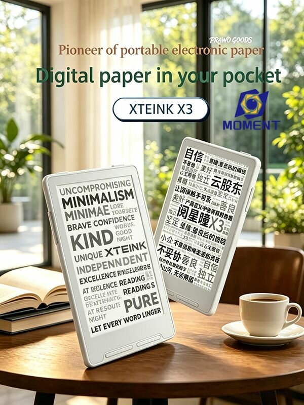 Электронная книга XTEINK X4 4.3" E-Ink, 77г, 5.9мм, магнитная, карманная