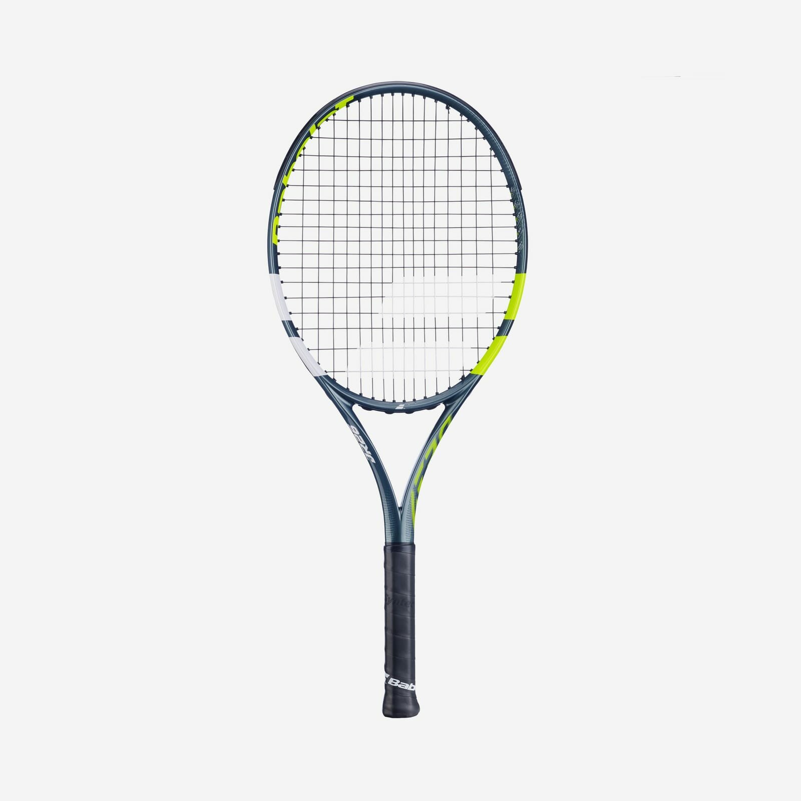 DECATHLON теннисная ракетка Babolat Aero размер 26, серо-зеленый/желтый