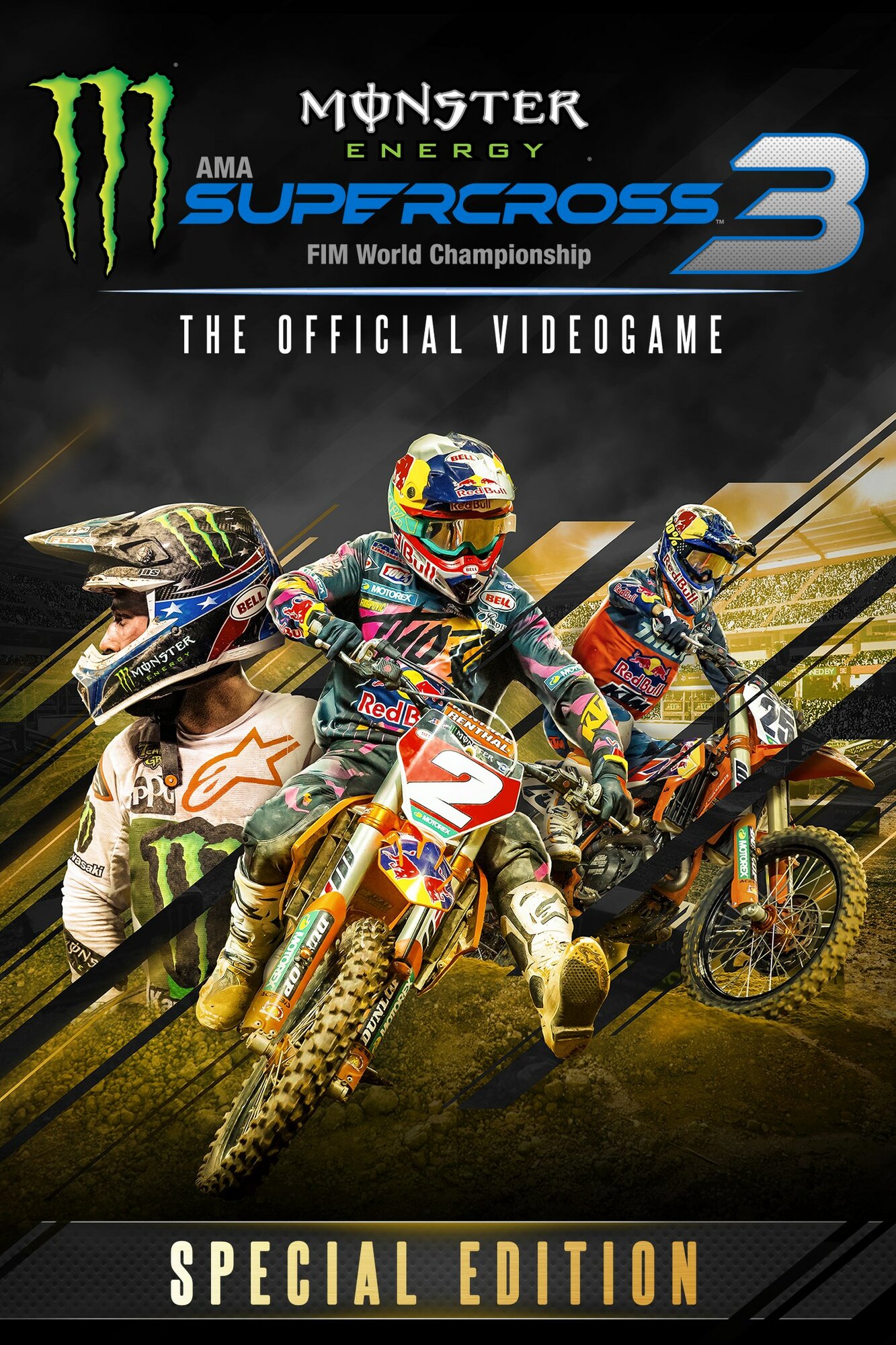 Monster Energy Supercross 3 - Special Edition — ключ активации Xbox / Microsoft Store · Xbox One, Xbox Series X|S · цифровой ключ · любой регион