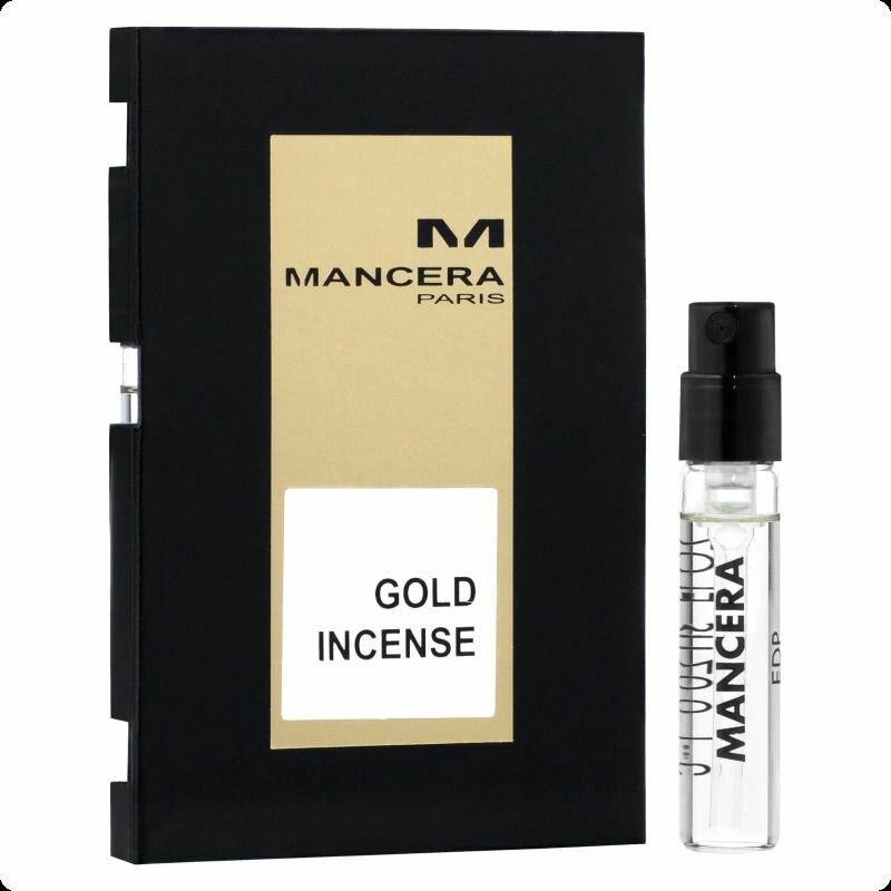 Mancera Gold Incense парфюмерная вода 2 ml