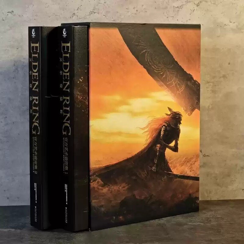 Артбуки Elden Ring Том 1+2 | Китайская версия | Подержанный набор ⚔️