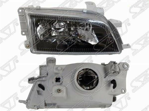 Фара SAT ST-212-1156BR Toyota Caldina T190 92-02, Carina E 92-96 справа/ тёмная