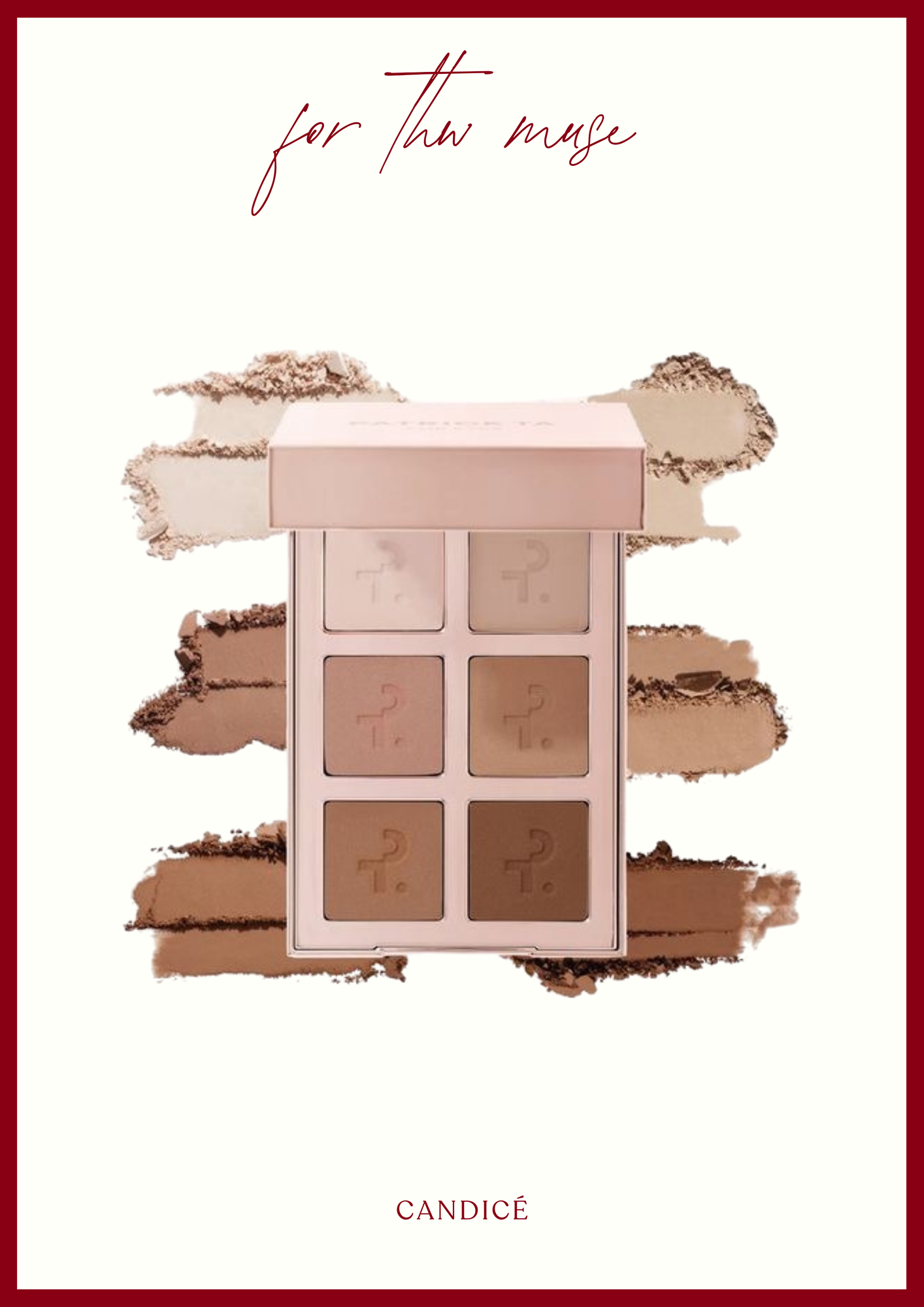 Палетка теней PATRICK TA MAJOR DIMENSION ESSENTIAL ARTISTRY EDIT EYESHADOW Palette оттенок LIGHT CLAIR, 11 гр.