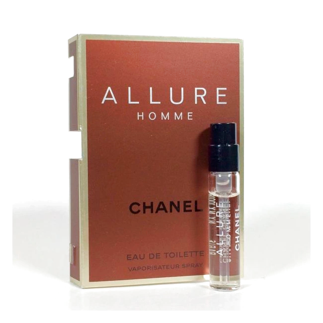 Туалетная вода Chanel Allure Homme 1.5 мл мужская миниатюра - Шанель Аллюр Хоум пробник аромата
