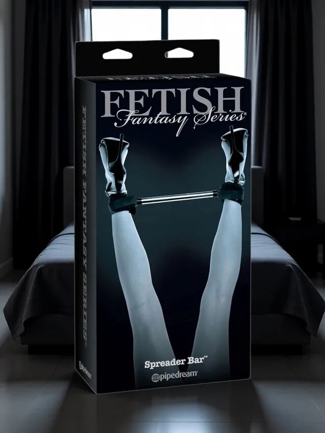 Наножники с фиксацией Fetish fantasy series (4424-00 PD), черный/серебристый