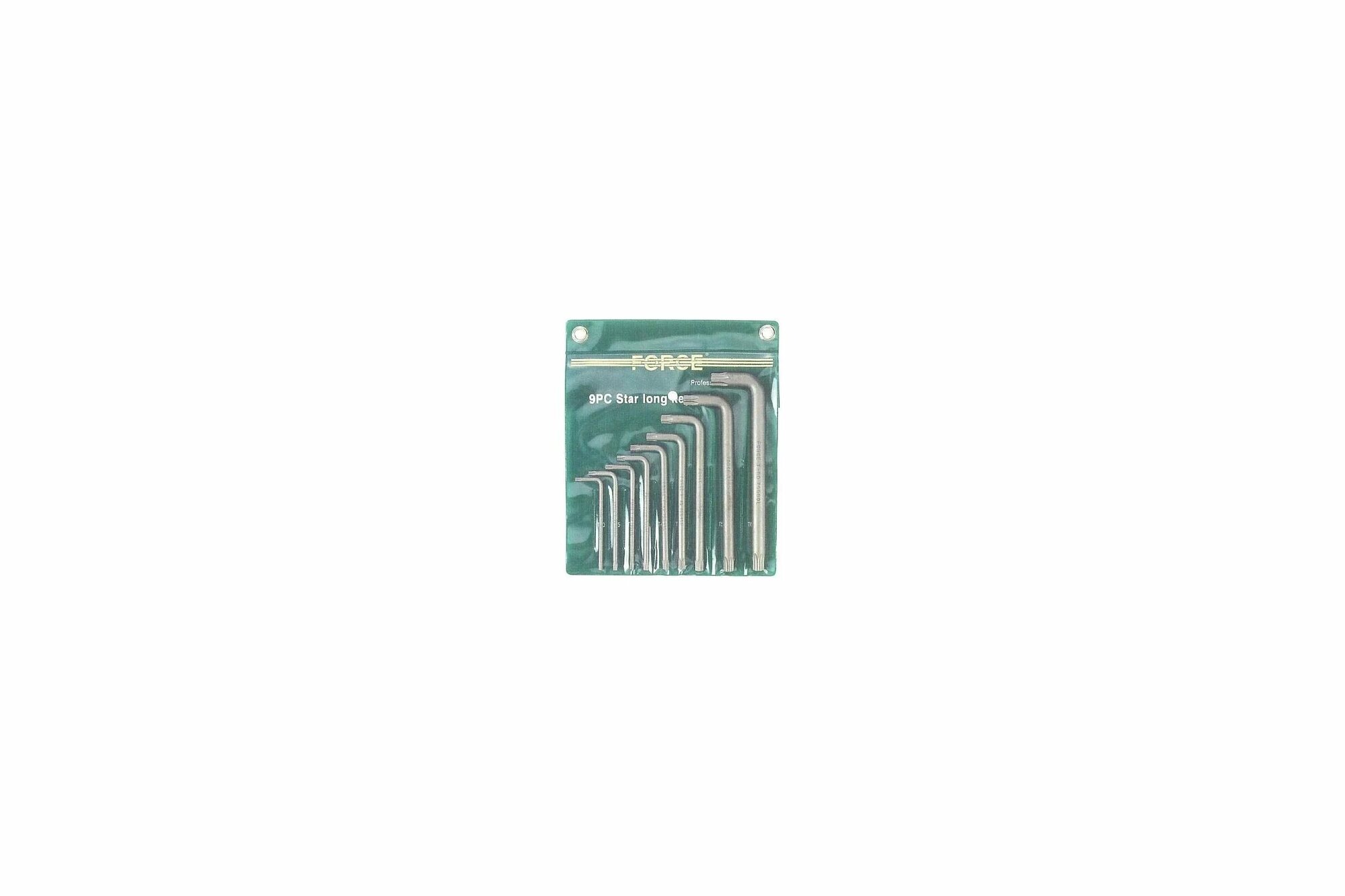 Набор ключей Torx с отверстием удлиненных FORCE 5099LT