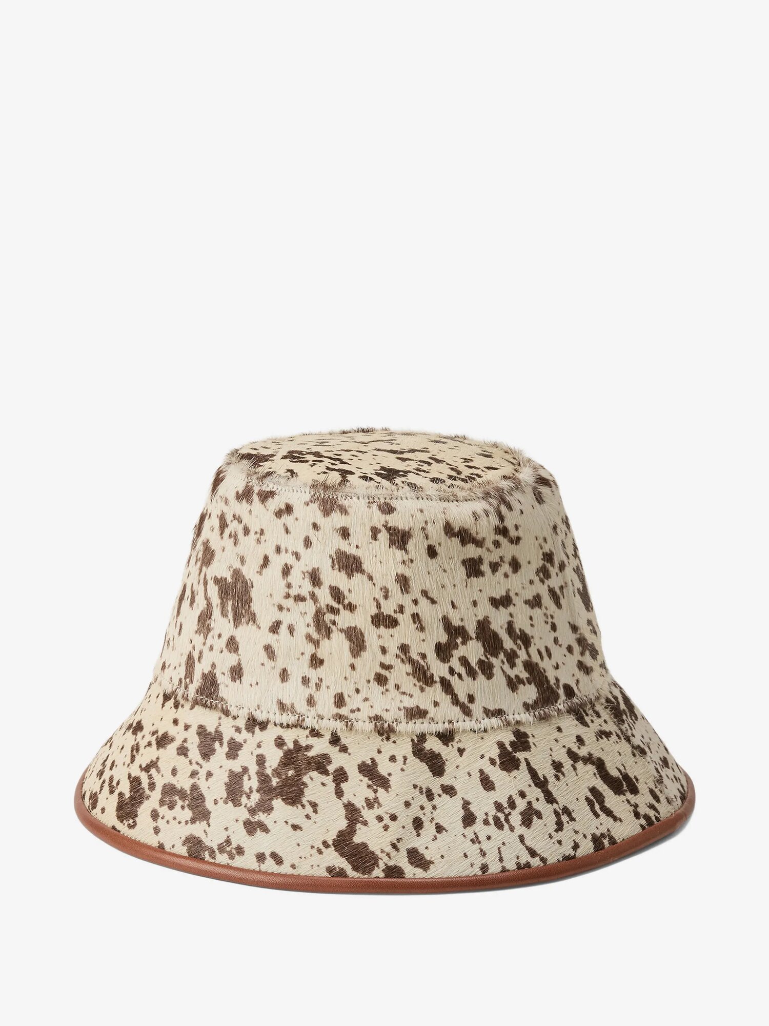 Панама Polo Ralph Lauren Cow-print haircalf bucket hat для девочек