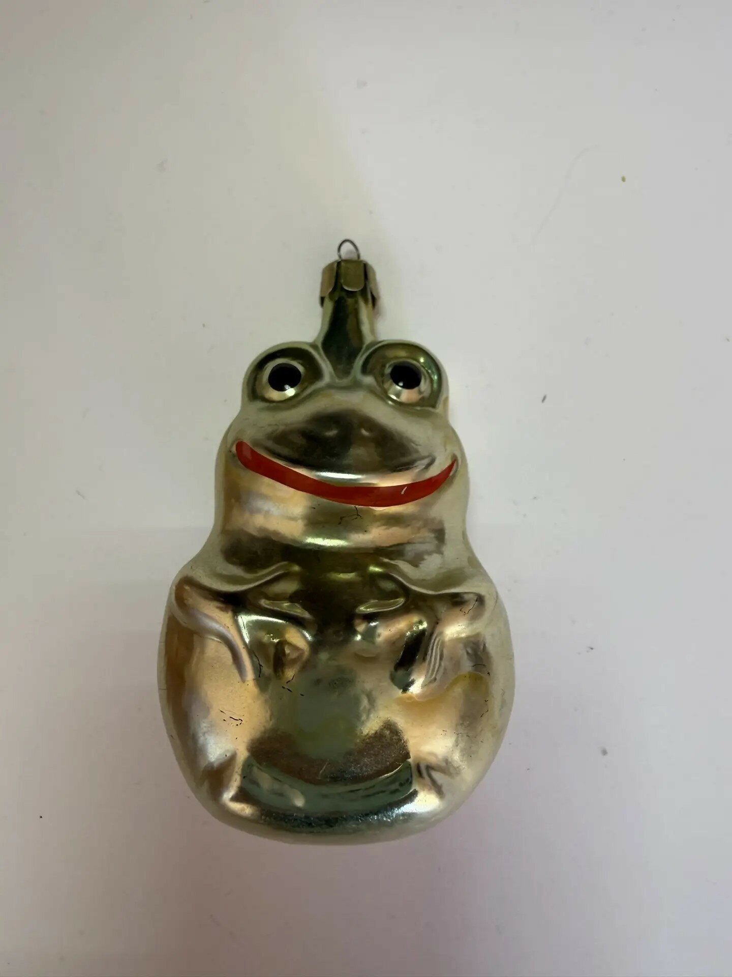 Елочная игрушка Лягушка
