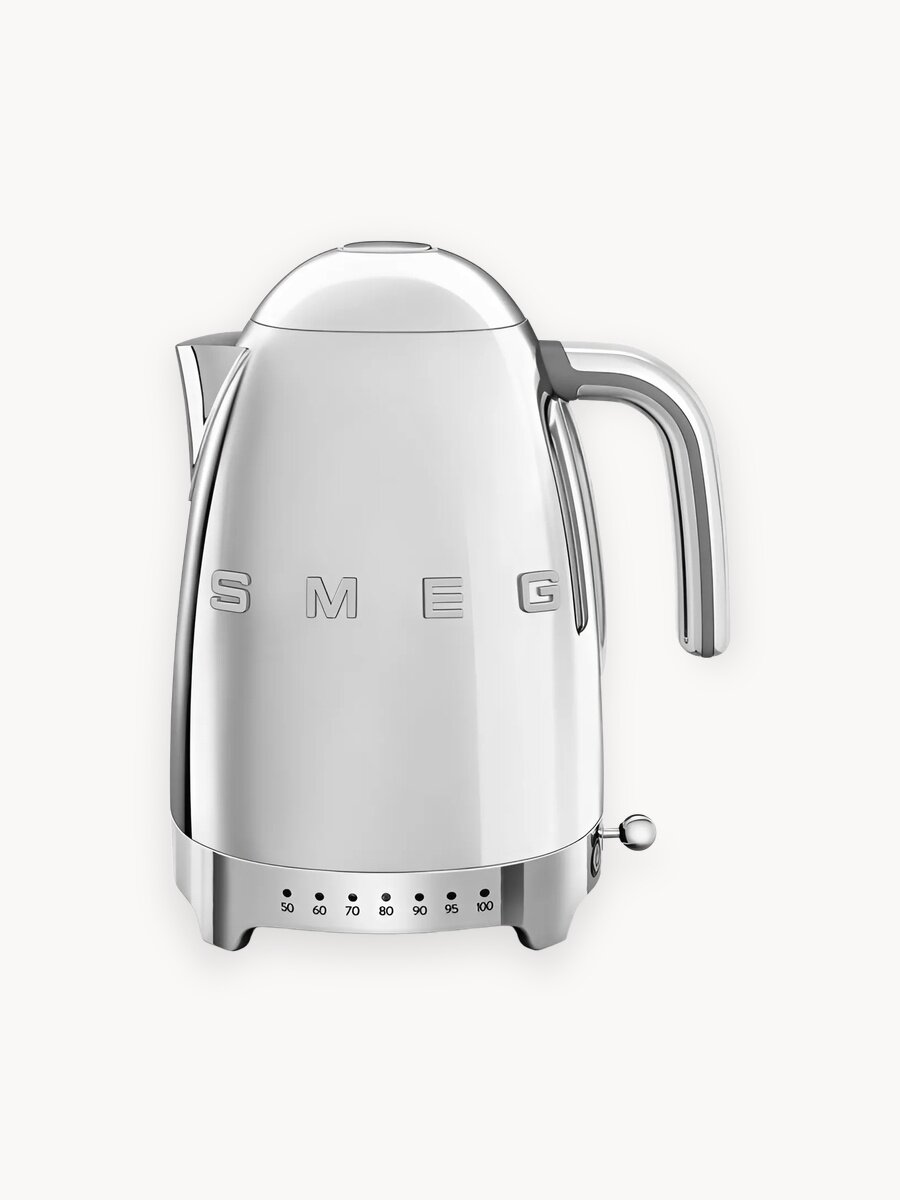 Чайник электрический с регулировкой температуры SMEG KLF04SSEU