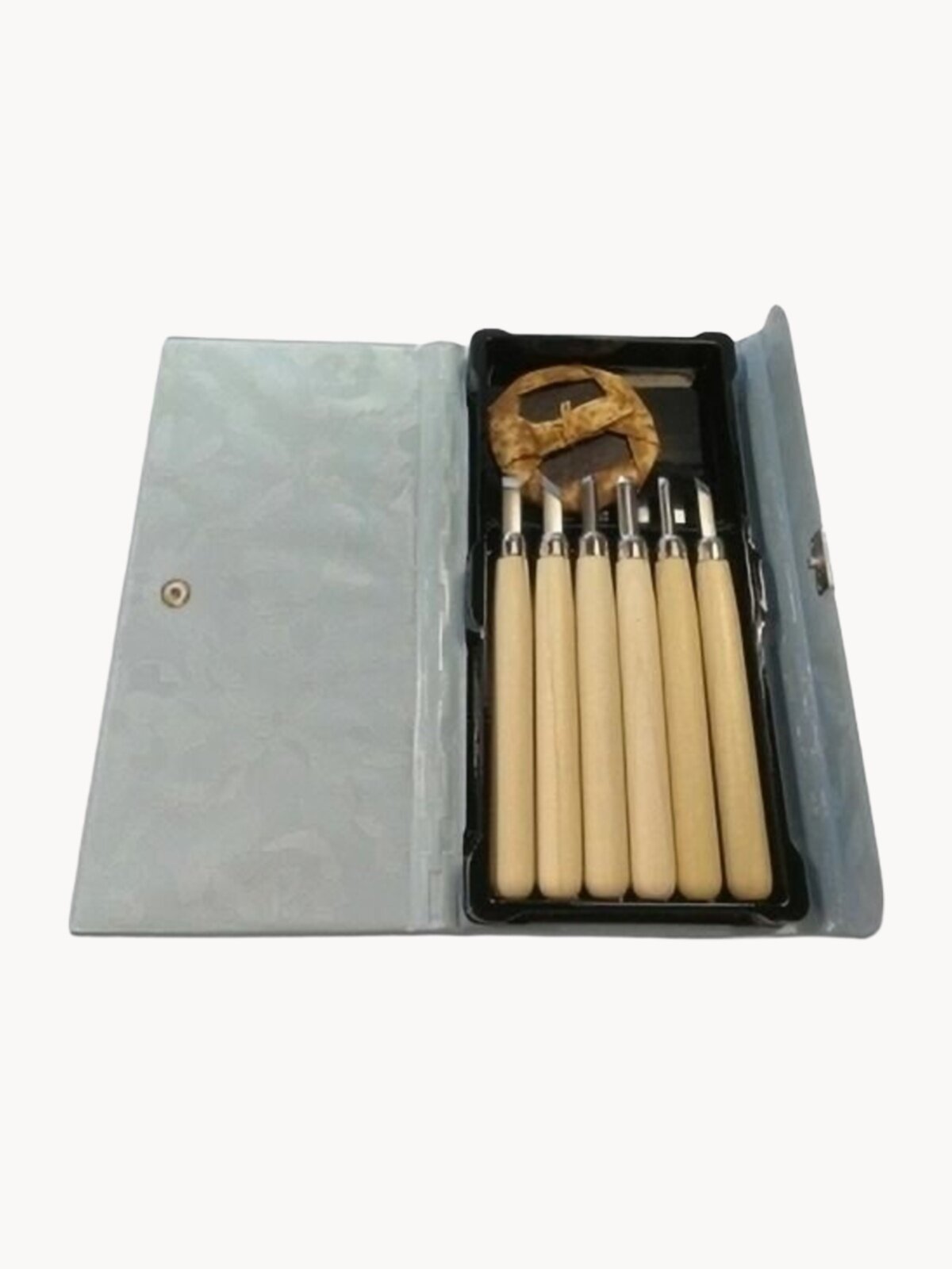 Набор для резьбы по дереву, 6 предметов, высокоуглеродистая сталь, Япония