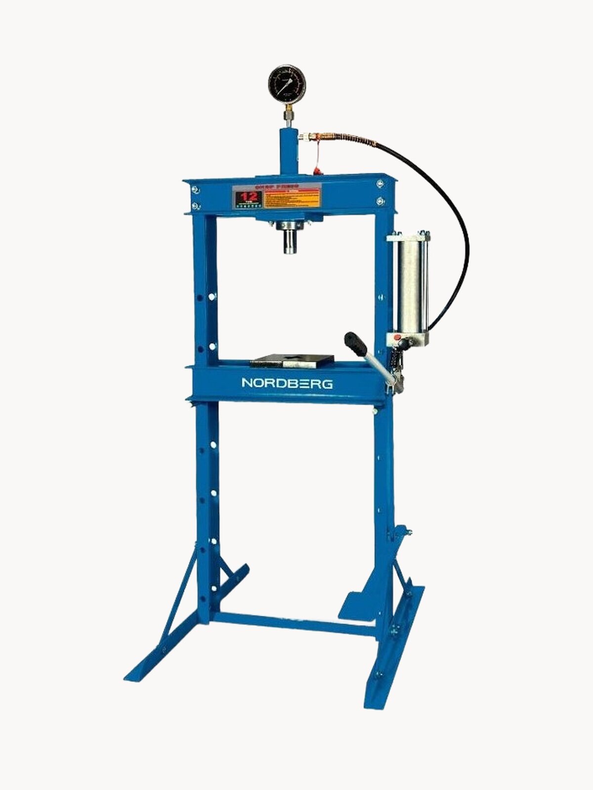 Пресс напольный NORDBERG N3612F 12 тонн, ножное управление