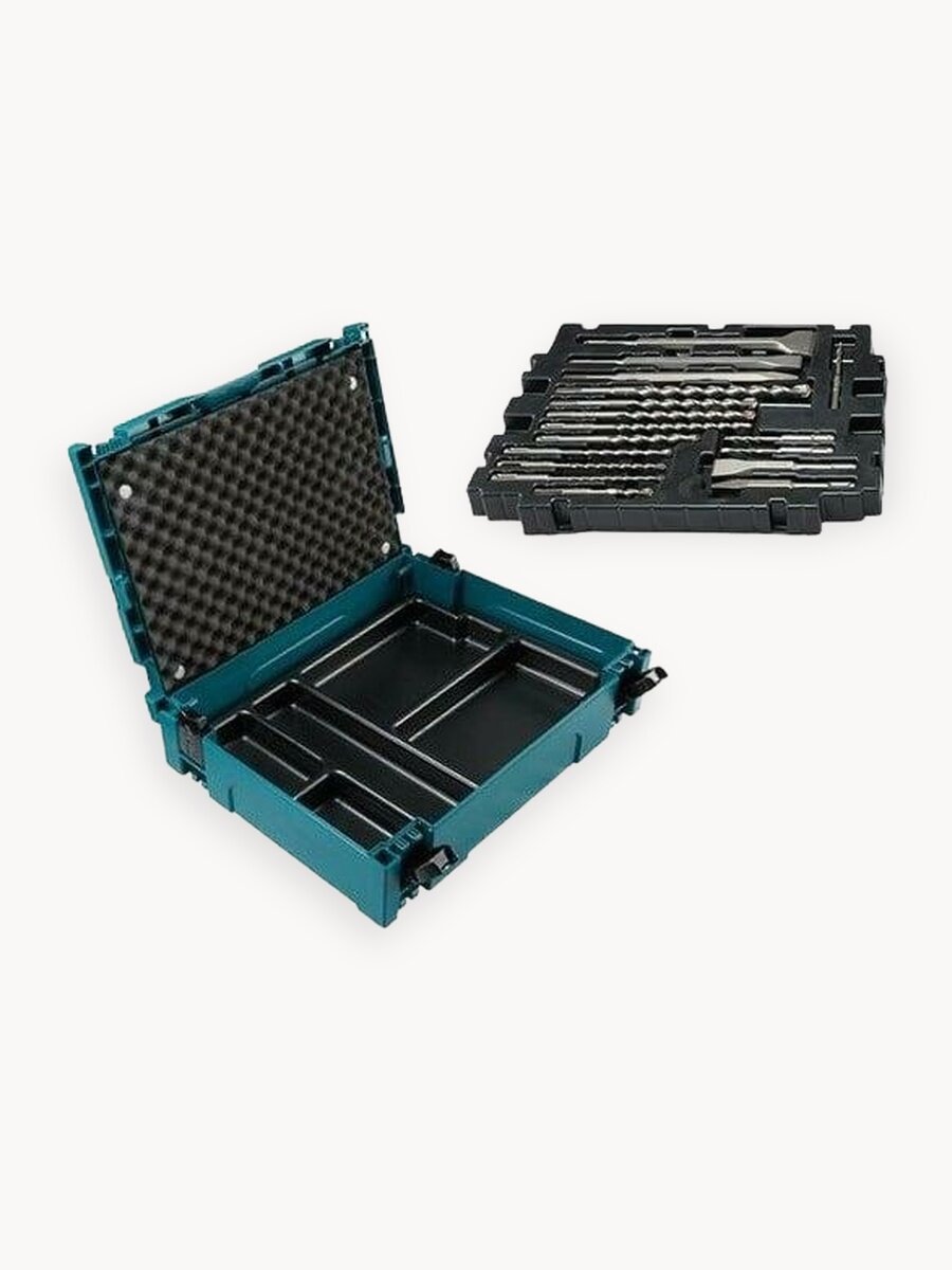 Набор буров и долот SDS-Plus, 17 шт, MAKPAC Makita B-53877