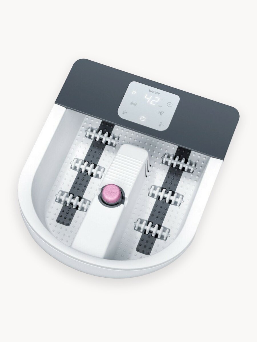 Гидромассажная ванночка Beurer FB60, пузырьковый и вибрационный массаж, подогрев воды