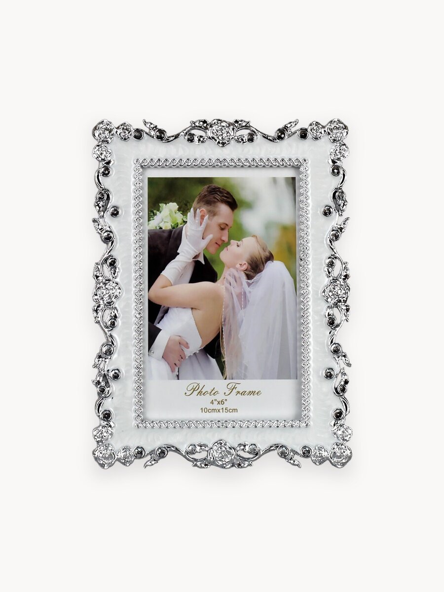 Фоторамка Арт-НН "Глазурь", для свадебных фотографий, 10x15 см