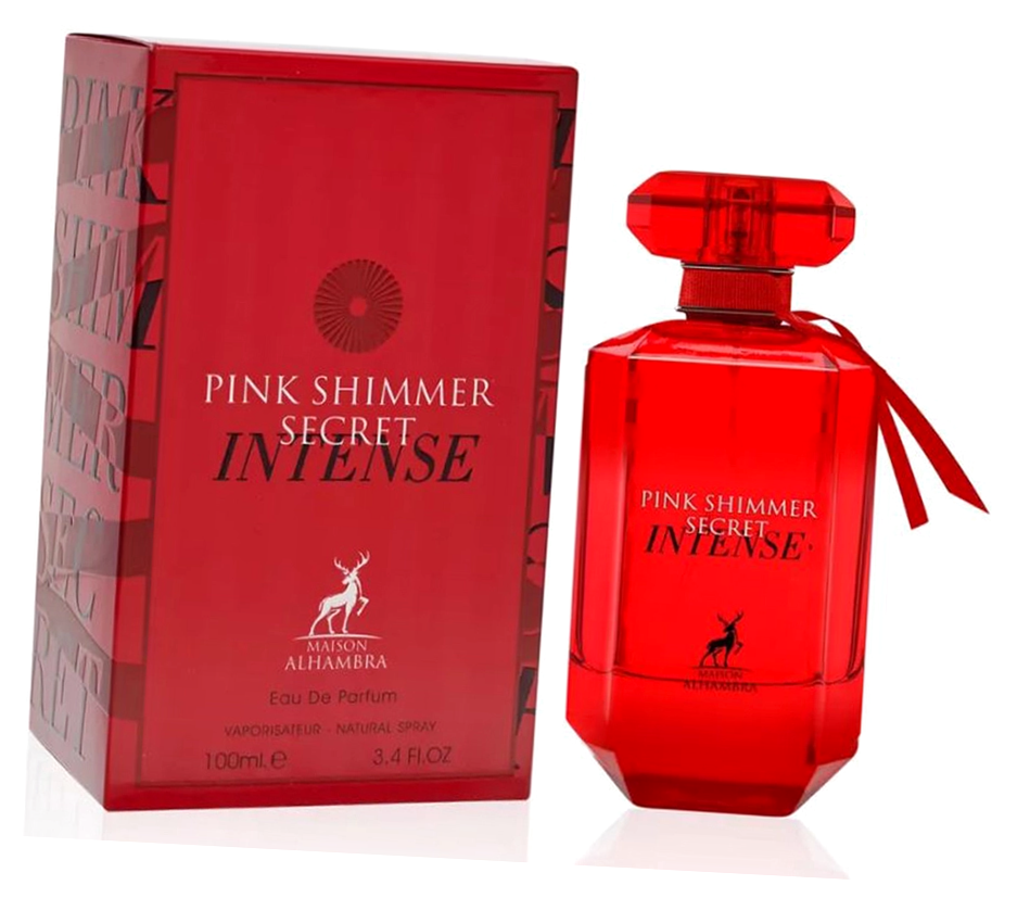 Парфюмерная вода унисекс Альхамбра Пинк Шиммер Секрет Интенс 100 мл - Alhambra Pink Shimmer Secret Intense