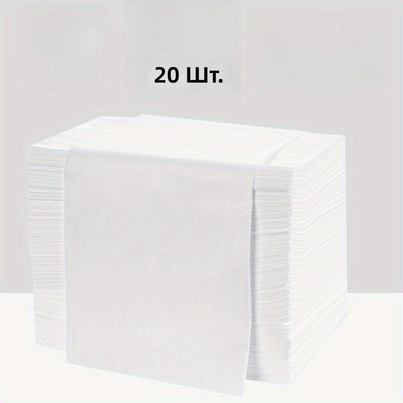 Набор из 20 одноразовых простыней для массажа, мягкие простыни для спа, подходят для отеля и домашнего использования