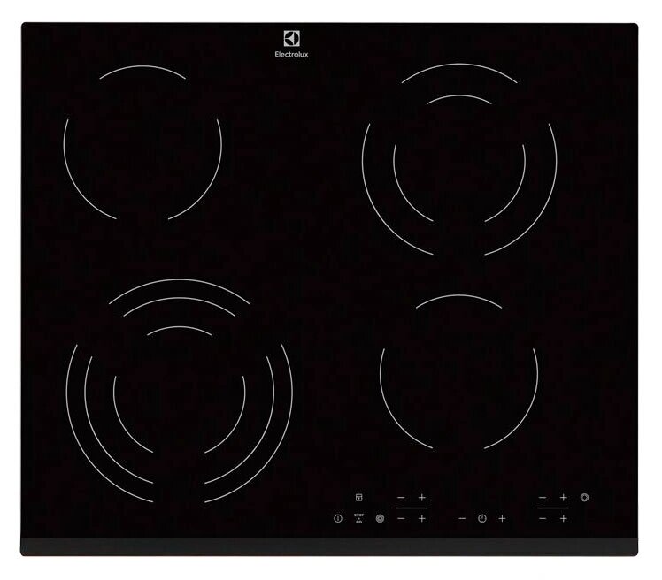 Варочная поверхность Electrolux EHF6343FOK черный