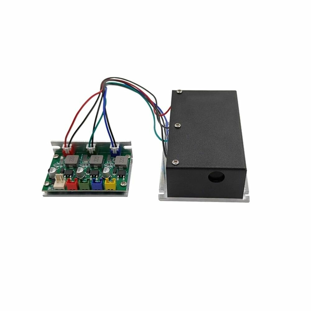 RGB - 6000mw R: 638nm - 1500 G: 520nm - 2000B: 450nm - 3000 цветной лазер модуля белого света