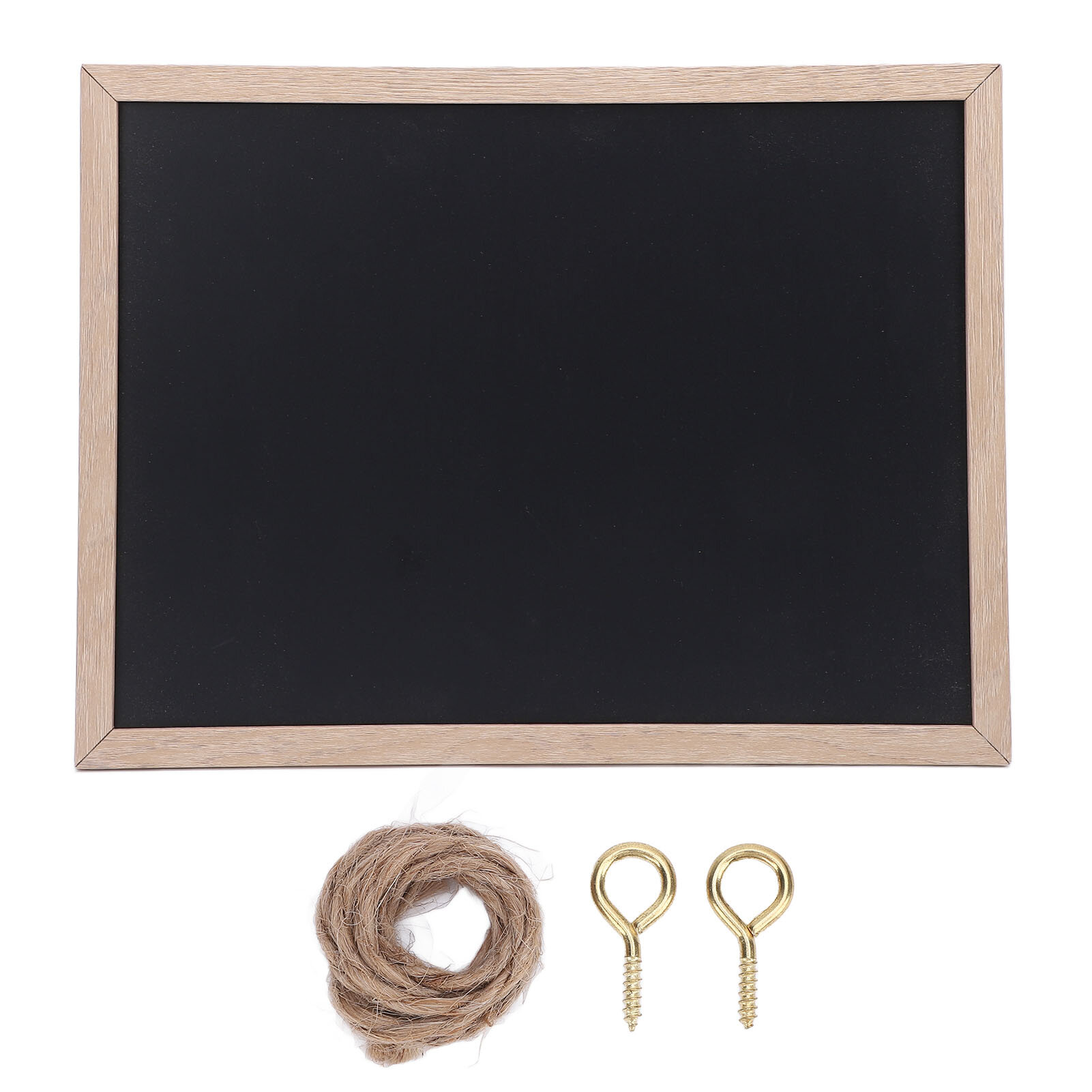 Небольшая подвесная деревянная доска для мела, меню, сообщения, доска для ночной ярмарки, 30x40 см.
