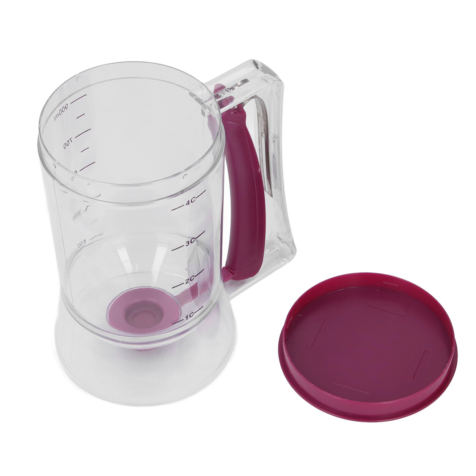 900 мл Диспенсер для теста Кухонный инструмент для разделения жидкости для выпечки Мерный стакан для приготовления блинов и кексов