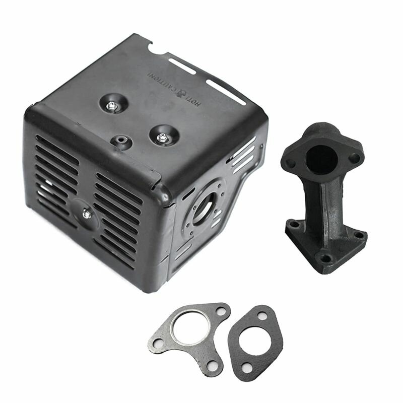 Запасные аксессуары, деталь для двигателя Gx340 Gx390 11HP 13HP, глушитель в сборе с выхлопной трубой