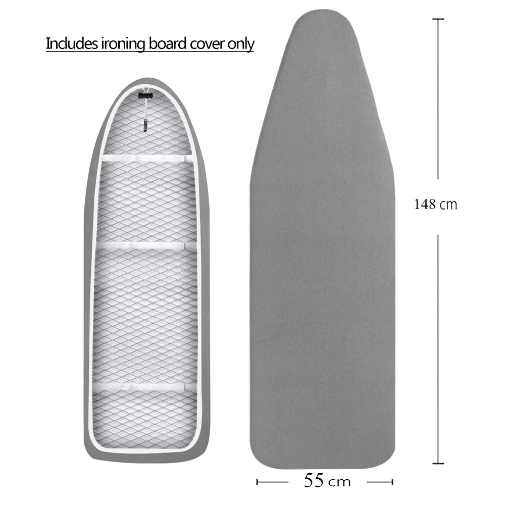 Чехол для гладильной доски 140x50 см 148x55-Grey