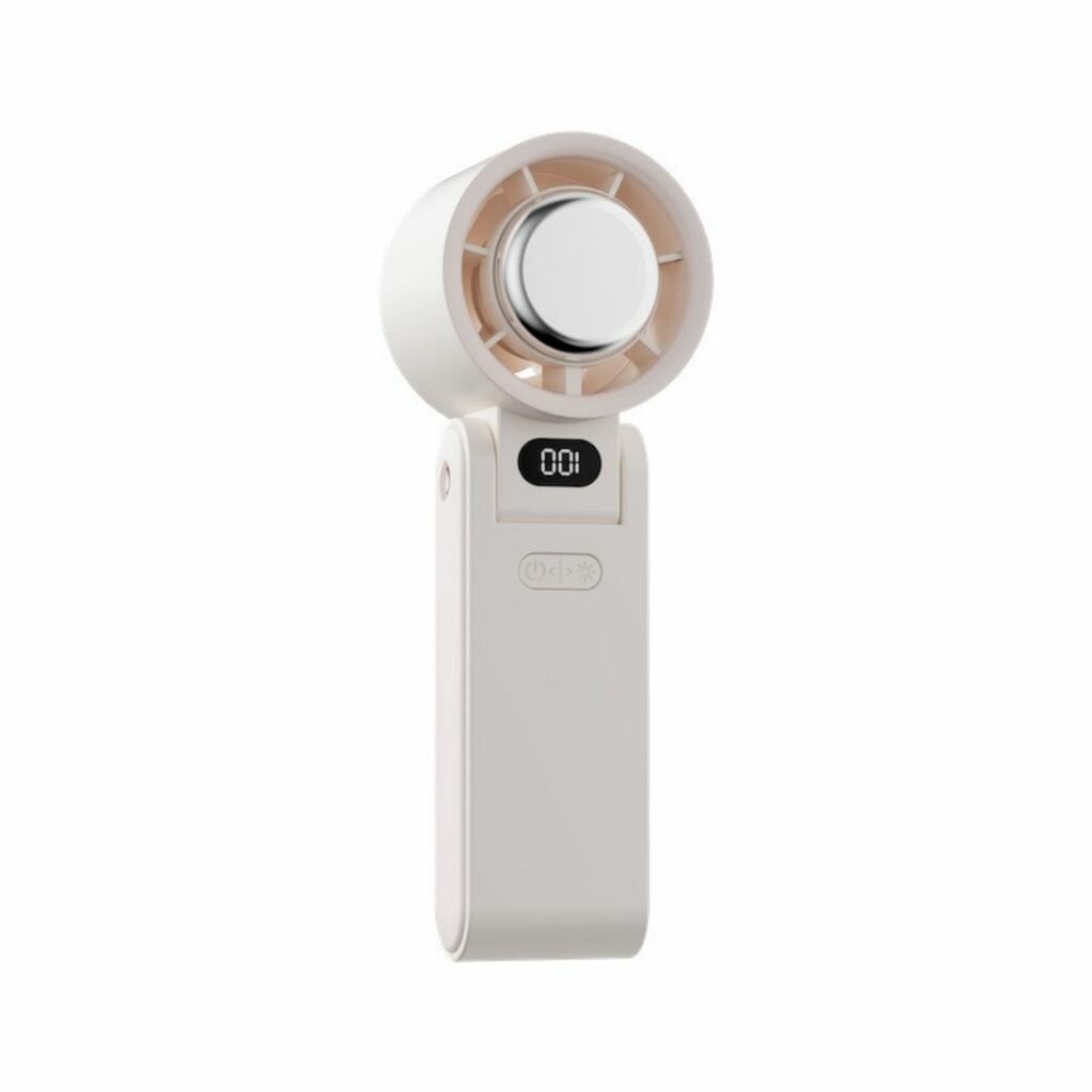 Портативный небольшой вентилятор для охлаждения полупроводниковых приборов со льдом-белый