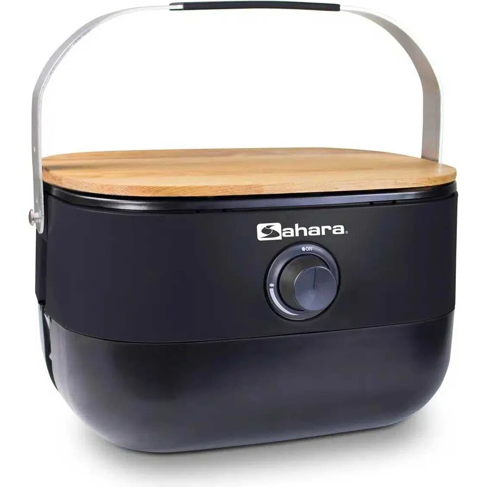 Sahara Портативный газовый мини гриль-барбекю " Black с плечевым ремнем для переноски Mini BBQ -Black 5391535340590