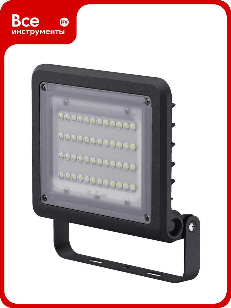 Светильник Navigator NFL-02-50-6.5K-BL-LED 80672, изготовленный из сплава алюминия