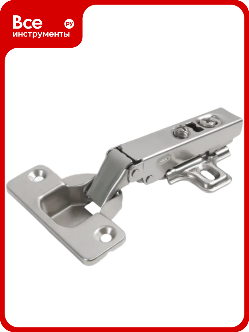 Петля MF Clip-on накладная, с доводчиком нового поколения 11027v