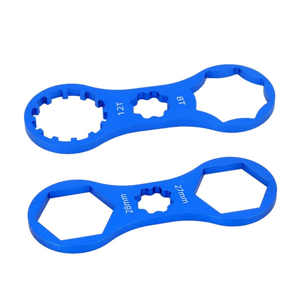 2шт Велосипеды Крышки Передней Вилки Гаечный Ключ Инструмент Для Ремонта Передней Вилки Велосипеда Снятие и Установка Гаечного Ключа Велосипедные Аксессуары