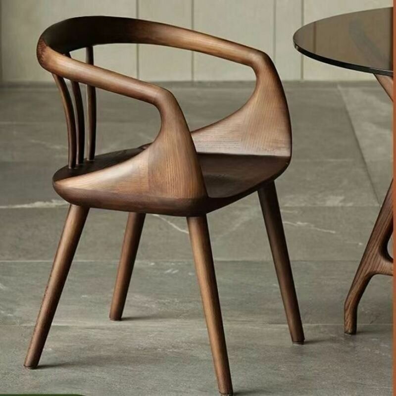 Деревянный стул, 49*49*78 см, цвет орех